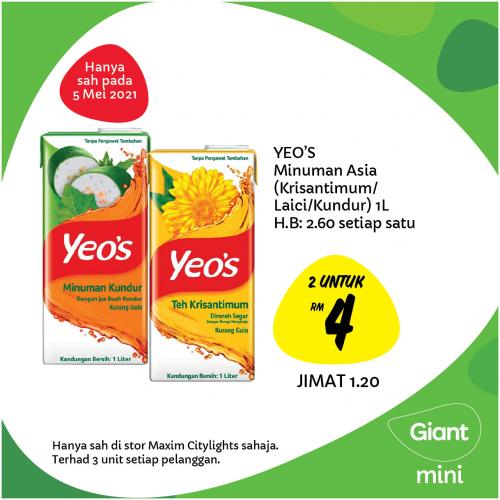 1-6 May 2021: Giant Opening Promotion at Mini Maxim Citylights ...