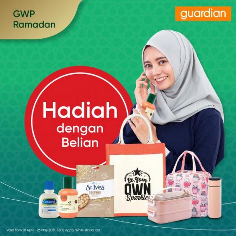 Now till 26 May 2021: Guardian Free Gift Promotion - EverydayOnSales.com