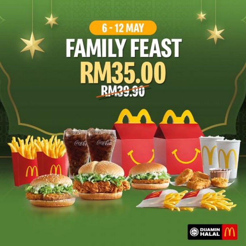 6-12 May 2021: McDonald's Family Feast Promotion - EverydayOnSales.com