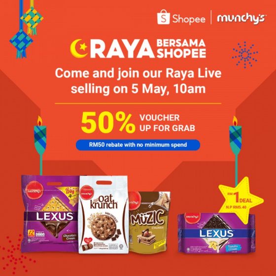 5 May 2021: Munchy's Shopee Raya LIVE - EverydayOnSales.com
