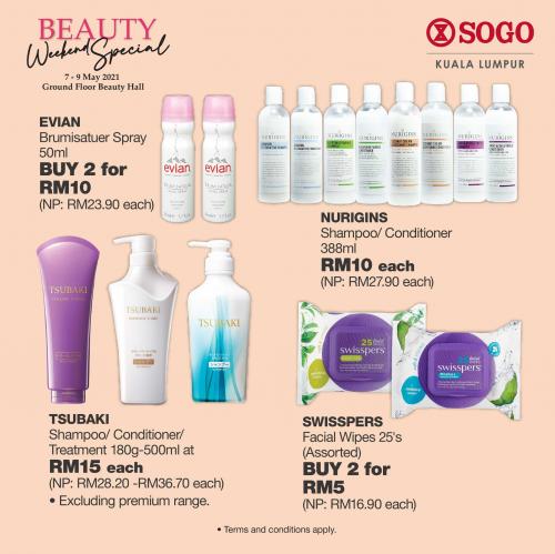 7-9 May 2021: SOGO Beauty Weekend Sale - EverydayOnSales.com
