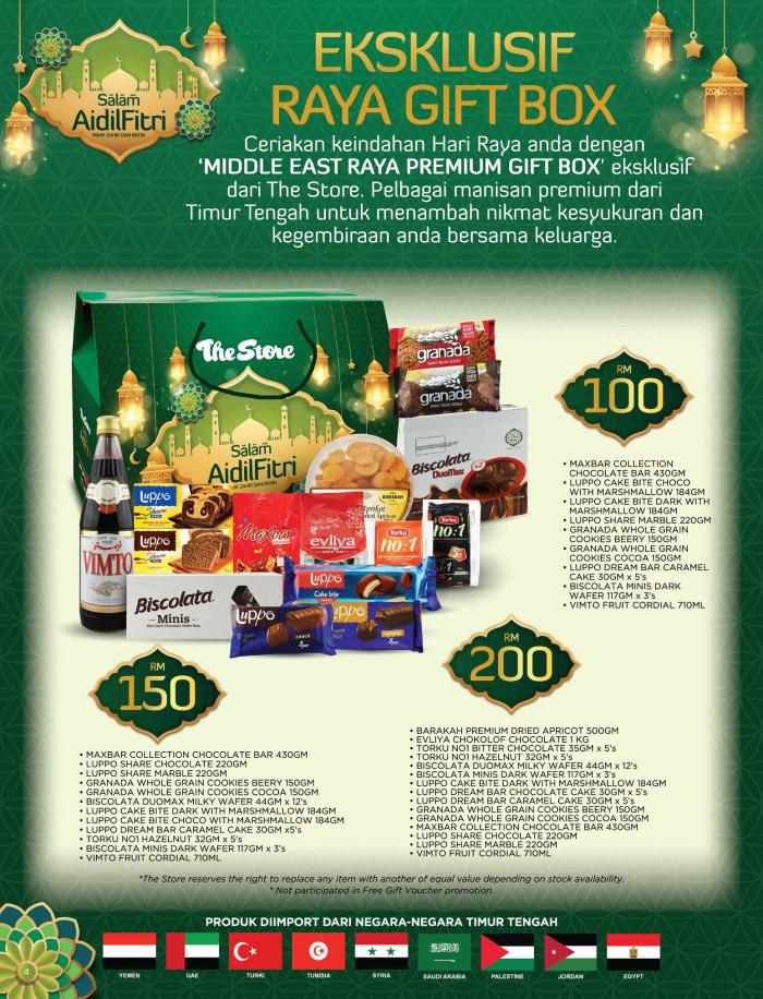 6-19 May 2021: The Store Hari Raya Promotion Catalogue ...