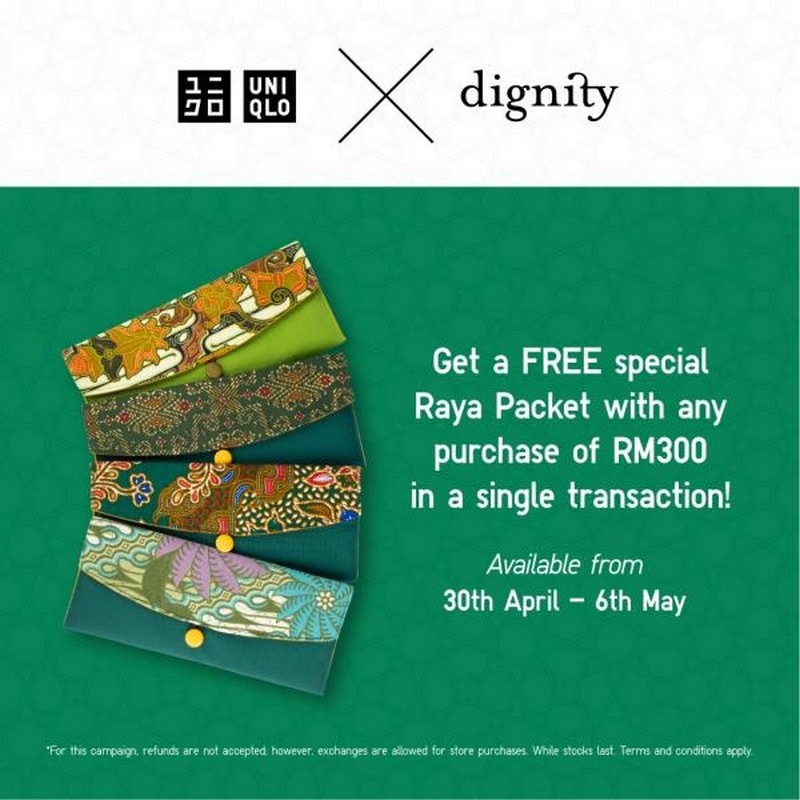 30 Apr-6 May 2021: Uniqlo Hari Raya Free Raya Packet Promotion ...