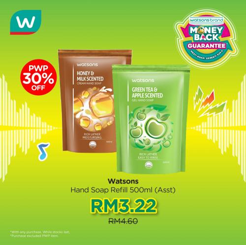 Now till 24 May 2021: Watsons PWP Promotion - EverydayOnSales.com