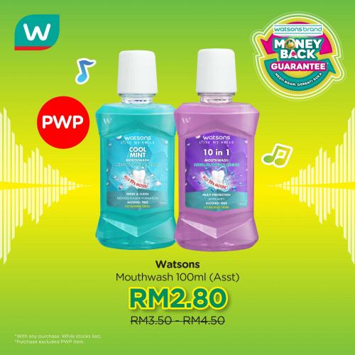 Now till 24 May 2021: Watsons PWP Promotion - EverydayOnSales.com