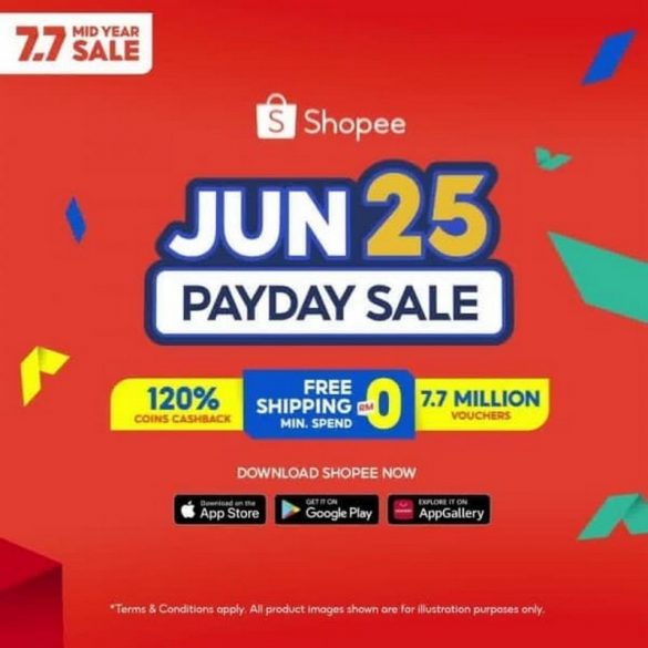 25 Jun 2021: Shopee Payday Sale - EverydayOnSales.com