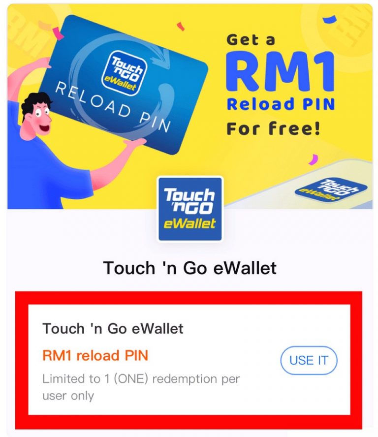 Now till 20 Jun 2021: Touch ‘n Go eWallet FREE RM5 Credit Reload PIN ...