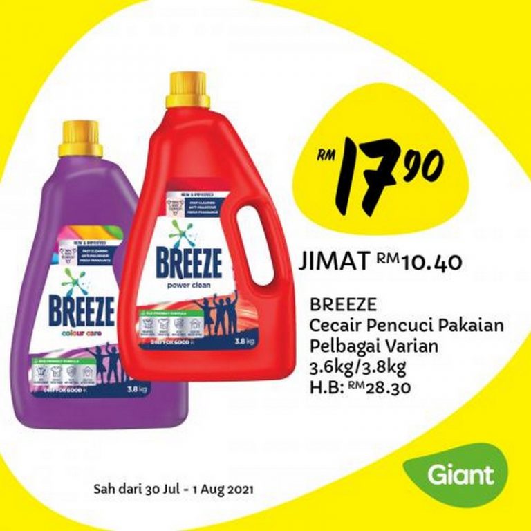 30 Jul-1 Aug 2021: Giant Jimat Hebat Promotion - EverydayOnSales.com