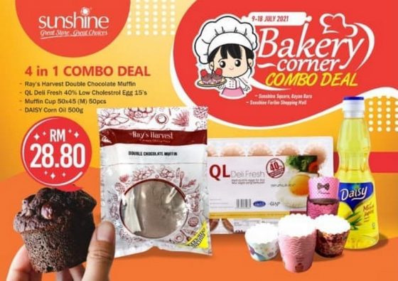 Now till 18 Jul 2021: Sunshine Bakery Corner Combo Deal ...