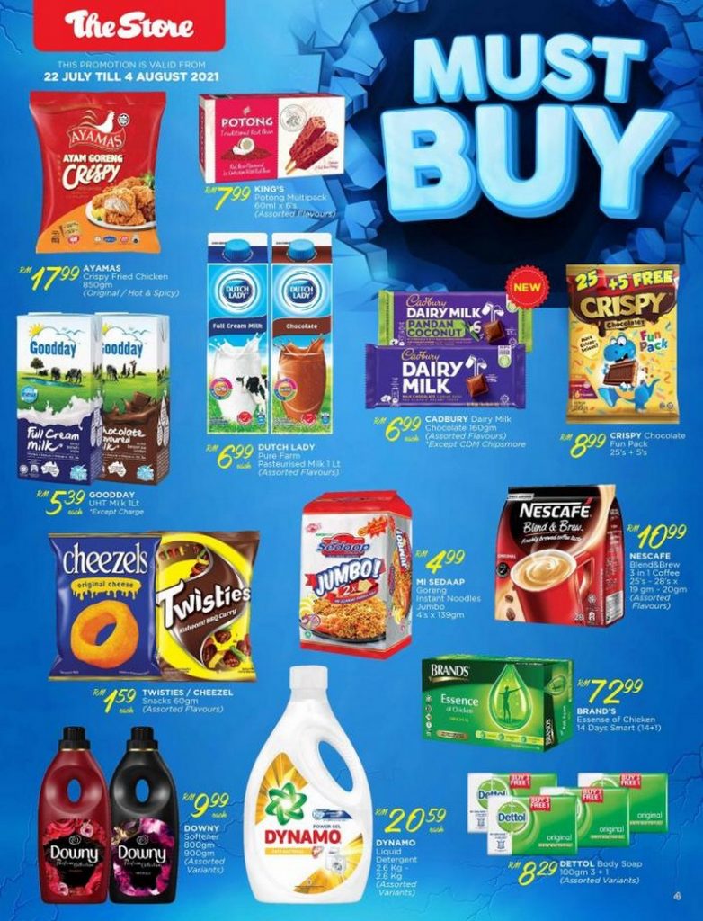 22 Jul-4 Aug 2021: The Store Promotion Catalogue - EverydayOnSales.com