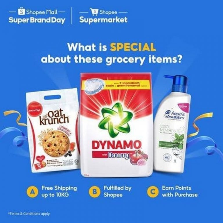 18 Aug 2021 Onward: Shopee Super Brand Day Deal - EverydayOnSales.com