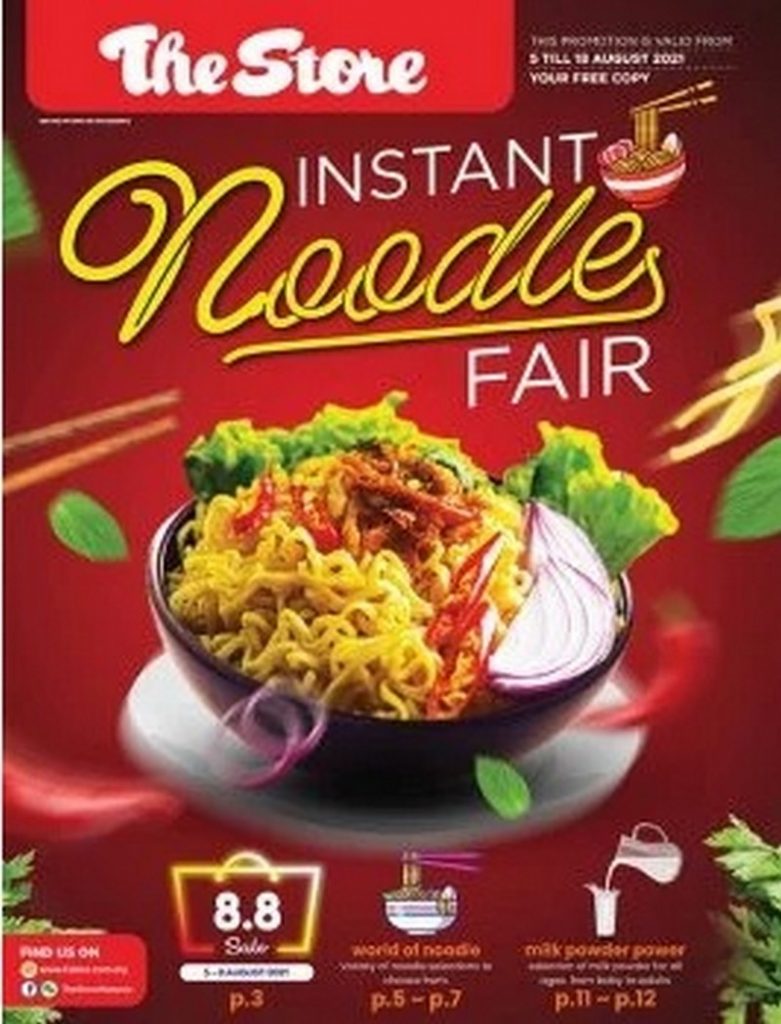 3-18 Aug 2021: The Store Supermarket Instant Noodle Fair ...