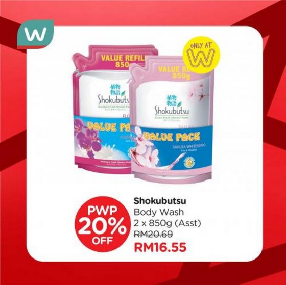 29 Jul-1 Sep 2021: Watsons PWP Promotion - EverydayOnSales.com