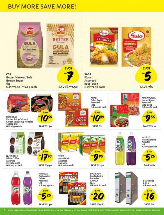 16-29 Sep 2021: Giant Malaysian Brands Promotion Catalogue ...