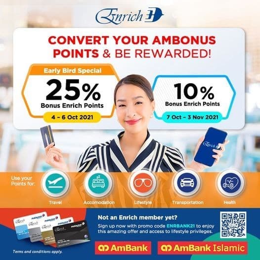 Now till 3 Nov 2021: AmBank Enrich Promo - EverydayOnSales.com