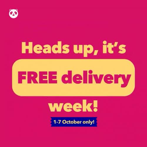 1-7 Oct 2021: FoodPanda Shops FREE Delivery Week Promotion ...