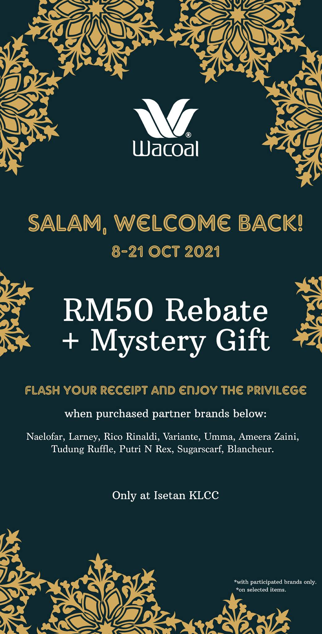 8 Oct 2021 Onward: Isetan Welcome Back Deals - EverydayOnSales.com