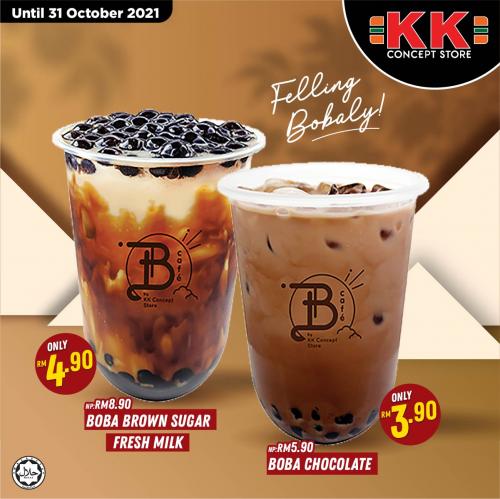Now till 31 Oct 2021: KK Concept Store Boba Drink Promotion ...