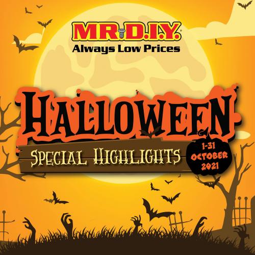 1-31 Oct 2021: MR DIY Halloween Decorations and Accessories Promotion ...