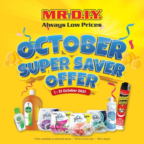 1-31 Oct 2021: MR DIY October Super Saver Offer Promotion ...