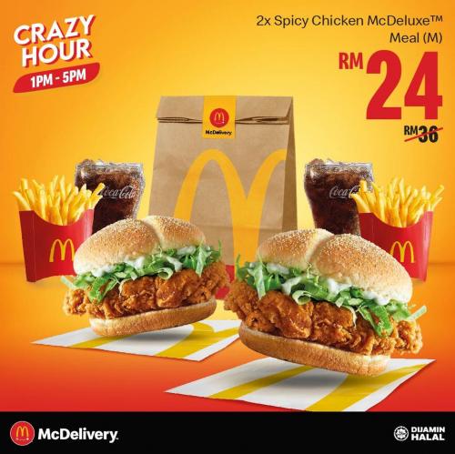 1-31 Oct 2021: McDonald's McDelivery Crazy Hour Promotion ...