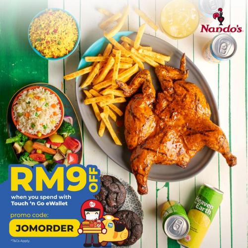 Now till 31 Oct 2021: Nando's DeliverEAT RM9 OFF Promo Code Promotion ...
