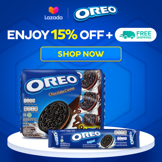 7 Oct 2021 Onward: Oreo 15% off Promo on Lazada - EverydayOnSales.com