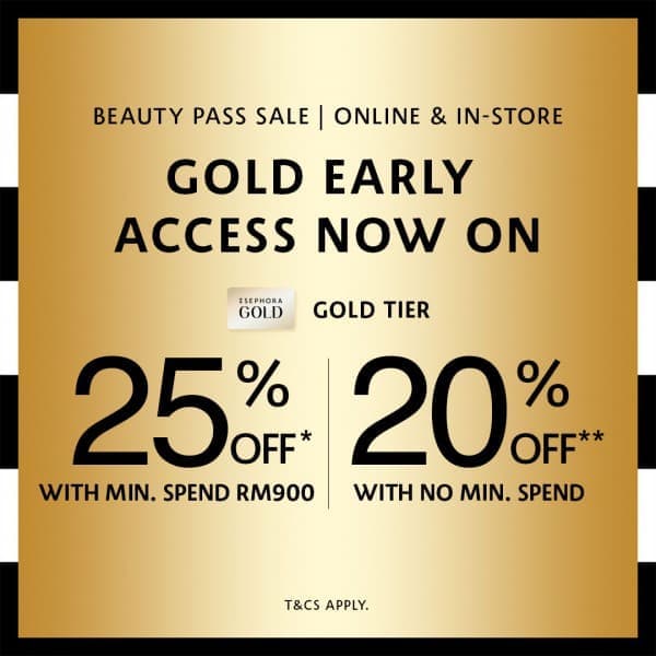 6 Oct 2021 Onward: Sephora Gold Early Access Deal - EverydayOnSales.com
