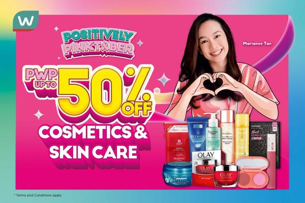 Now till 27 Oct 2021: Watsons Cosmetics & Skincare PWP Promotion ...