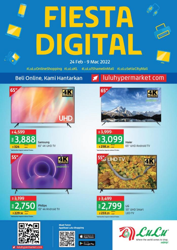 24 Feb-9 Mar 2022: LuLu Fiesta Digital Promotion - EverydayOnSales.com