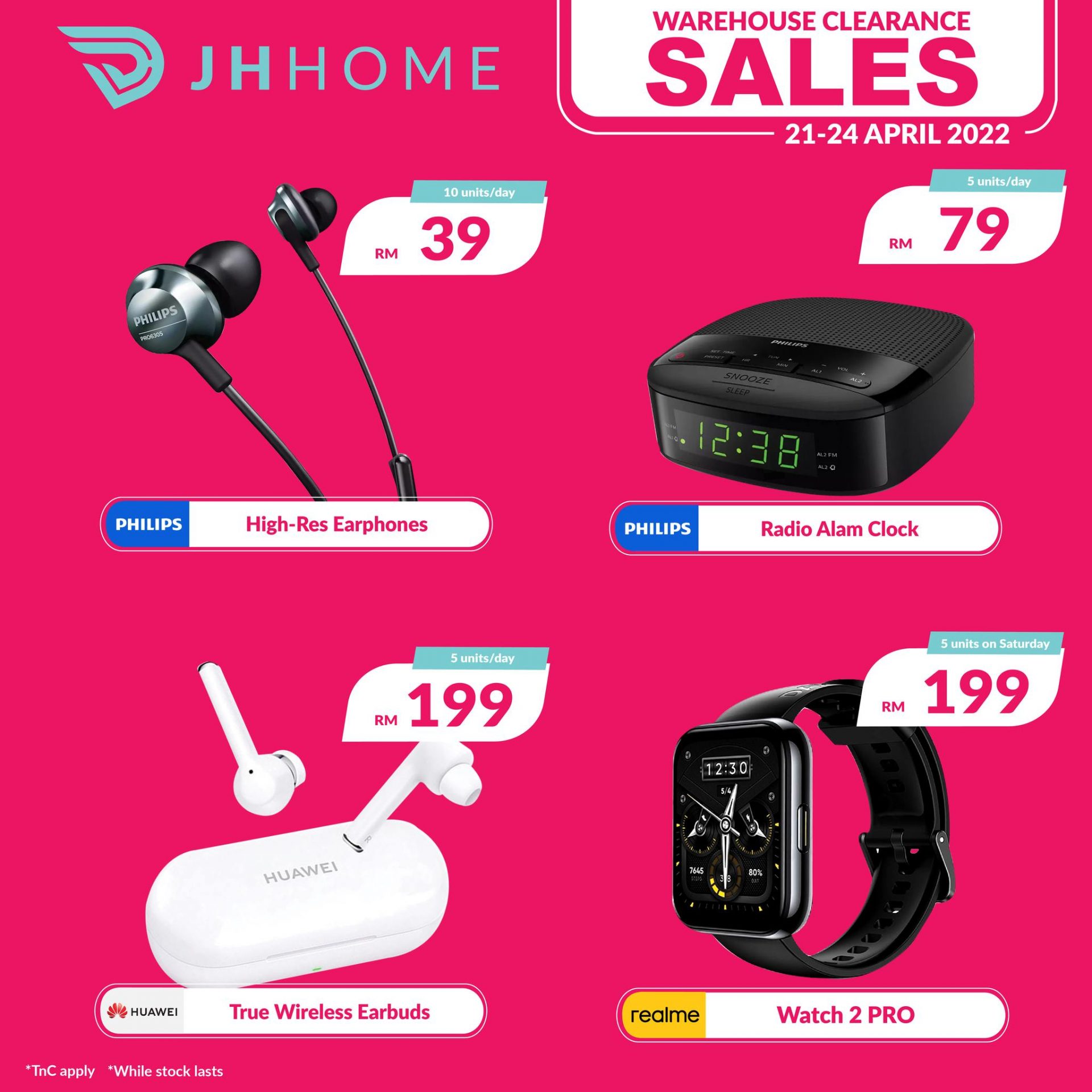 21-24 Apr 2022: JH Home Appliances Ramadhan Warehouse Sale ...