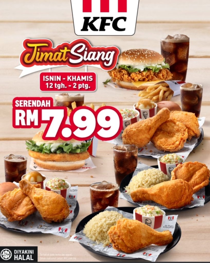 10 May 2022 Onward: KFC Jimat Siang Combo Deal - EverydayOnSales.com