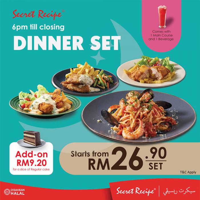 5 May 2022 Onward Secret Recipe Dinner Set Promotion EverydayOnSales 5 May 2022 Onward Secret Recipe Dinner Set Promotion EverydayOnSales