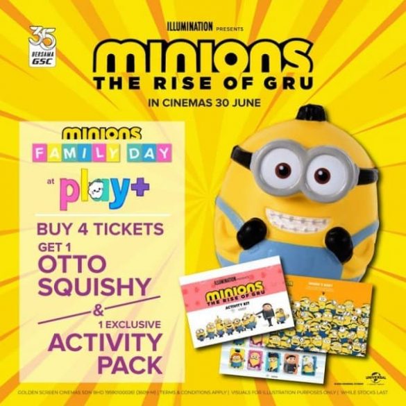 29 Jun 2022: GSC Minions Promo at Subang Parade - EverydayOnSales.com