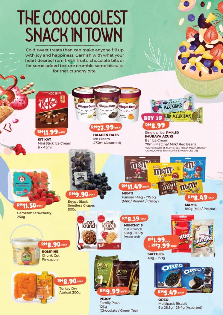 14-27 Jul 2022: AEON Snack Fair Promotion Catalogue - EverydayOnSales.com