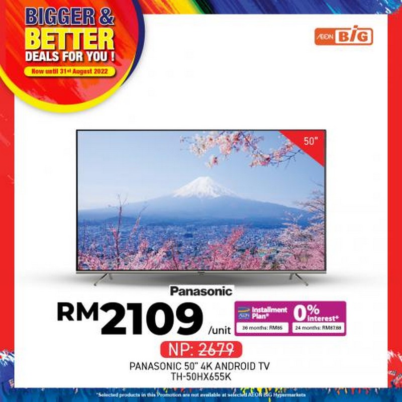 Now till 31 Aug 2022: AEON BiG Electrical Appliances Promotion - EverydayOnSales.com