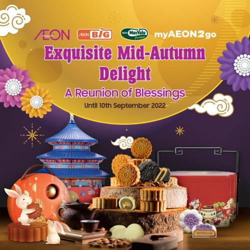Now till 10 Sep 2022: AEON Mid-Autumn Mooncake Gift Sets Promotion ...
