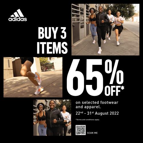 22-31 Aug 2022: Adidas August 65% OFF Promotion at Mitsui Outlet Park ...
