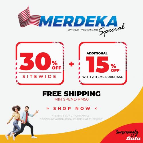 25 Aug-4 Sep 2022: Bata Merdeka Sale - EverydayOnSales.com