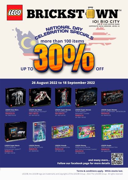 26 Aug 2022 Onward: Brickstown Merdeka Special - EverydayOnSales.com