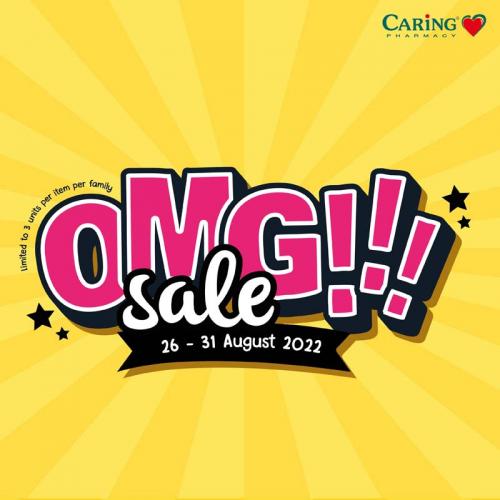 26-31 Aug 2022: Caring Pharmacy OMG Sale - EverydayOnSales.com