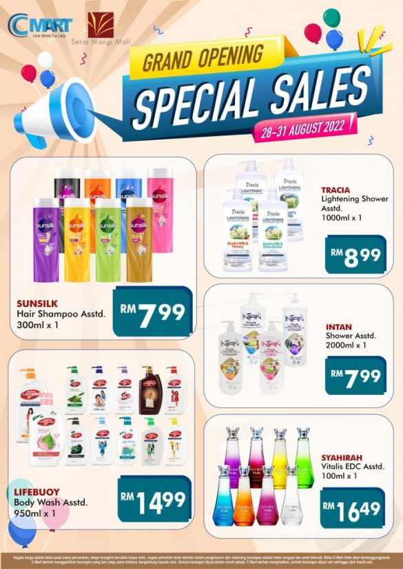 28-31 Aug 2022: Cmart Opening Promotion at Serai Wangi Mall ...