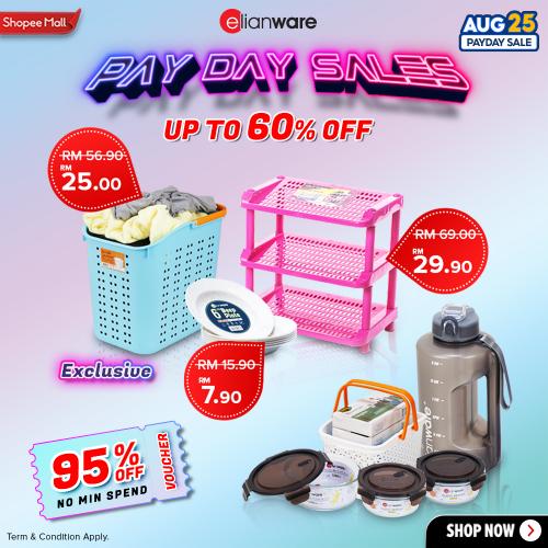 25 Aug 2022: Elianware Shopee PayDay Sale - EverydayOnSales.com