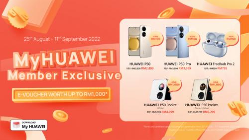25 Aug-11 Sep 2022: Huawei MyHuawei Member Promotion - EverydayOnSales.com