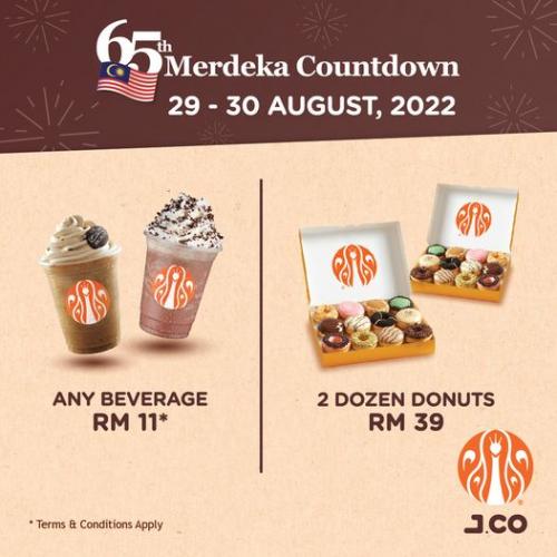 29-30 Aug 2022: J.Co Merdeka Countdown Promotion - EverydayOnSales.com