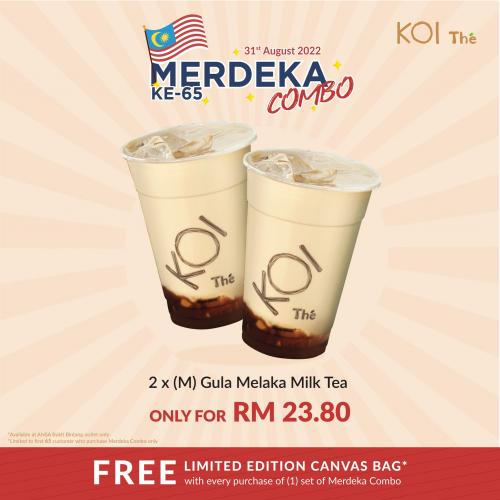 31 Aug 2022: KOI Merdeka Combo Promotion at ANSA Bukit Bintang ...