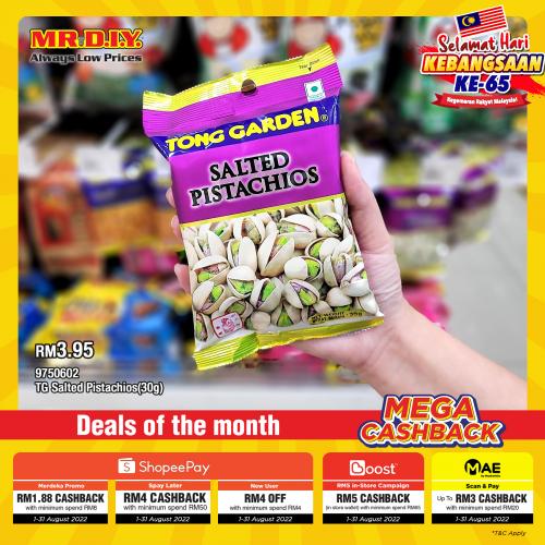 Now till 31 Aug 2022: MR DIY Delicious Snacks Merdeka Promotion ...