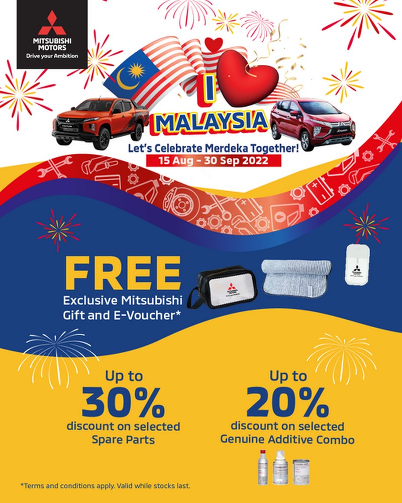15 Aug-30 Sep 2022: Mitsubishi Motors Merdeka Deals - EverydayOnSales.com