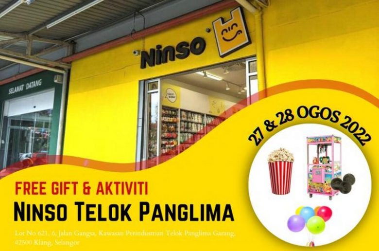 27-28 Aug 2022: Ninso Free Gift Promotion at Telok Panglima ...
