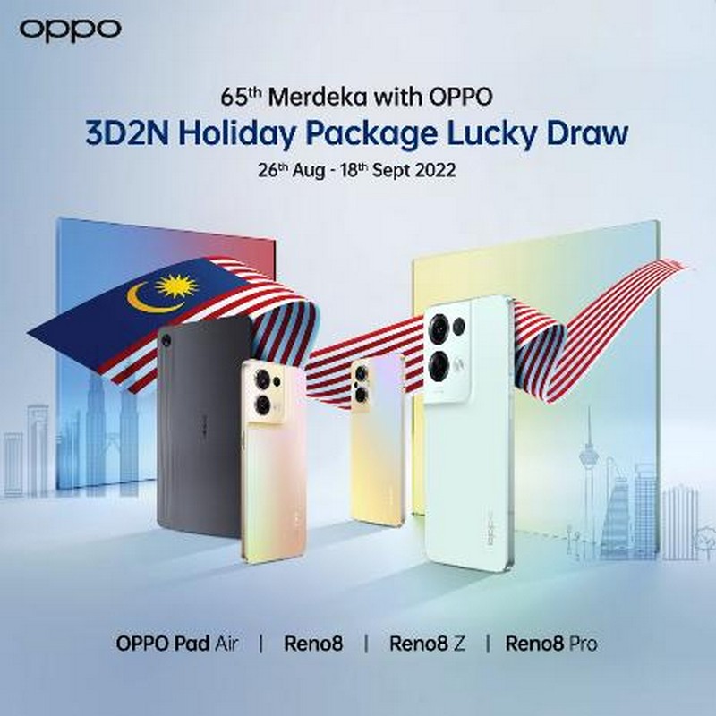26 Aug-18 Sep 2022: OPPO Merdeka Promotion - EverydayOnSales.com